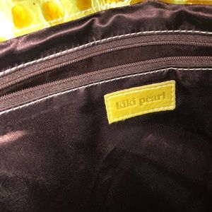 Kiki Pearl | Bags | Kiki Pearl Suede And Leather Purse | Poshmark